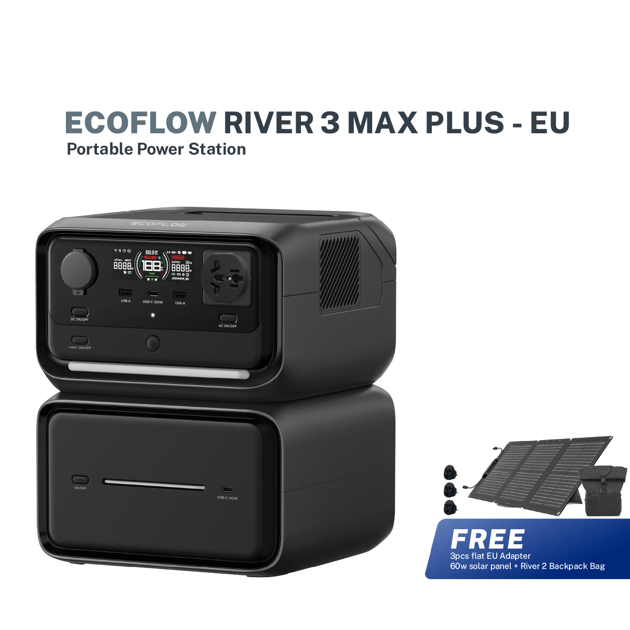 Ecoflow River 3 Max Plus Portable Power Station