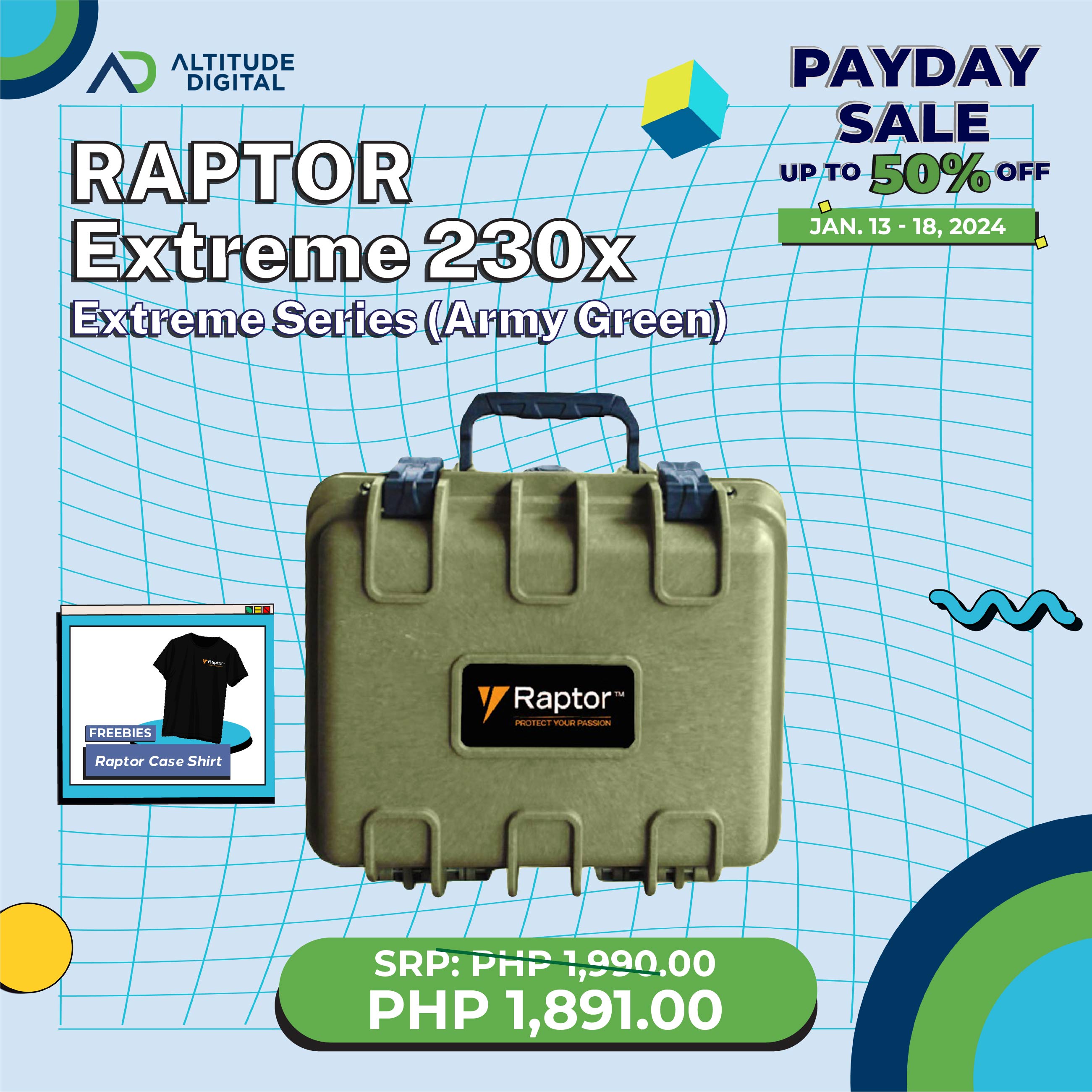 Raptor 230X Hard Case