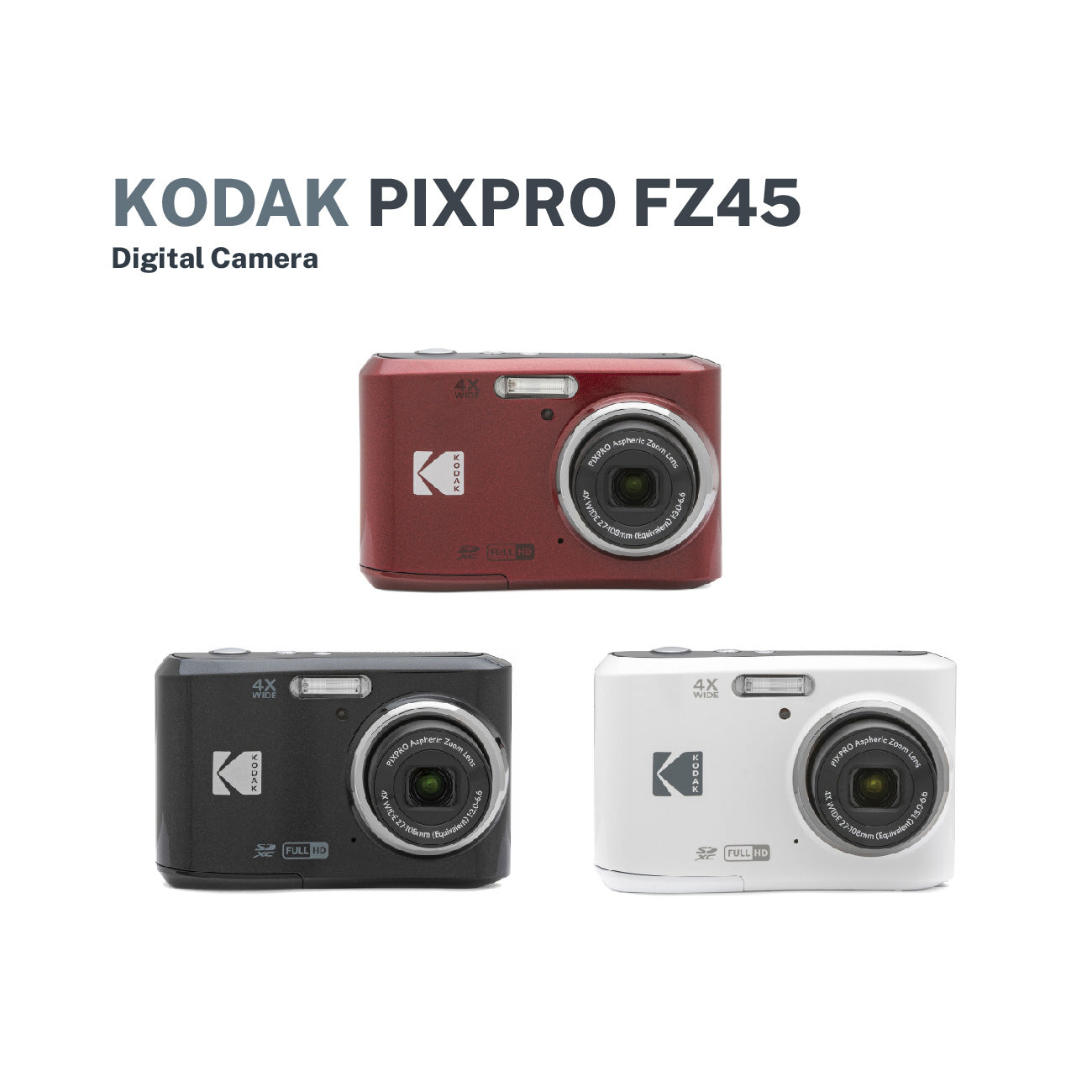 Kodak PIXPRO FZ45 Digital Camera - Altitude