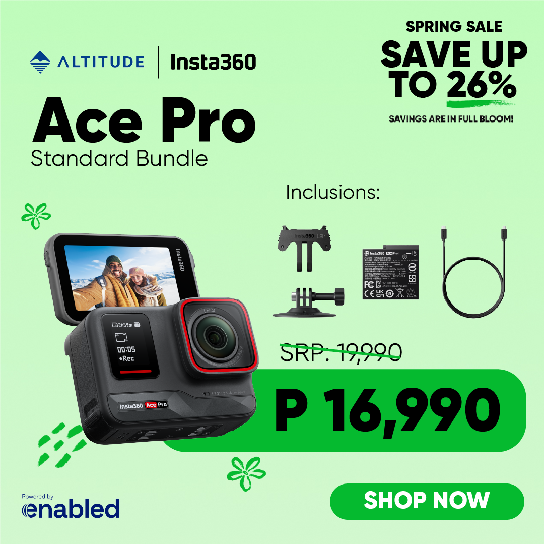 Insta360 Ace Pro Action Camera - Altitude