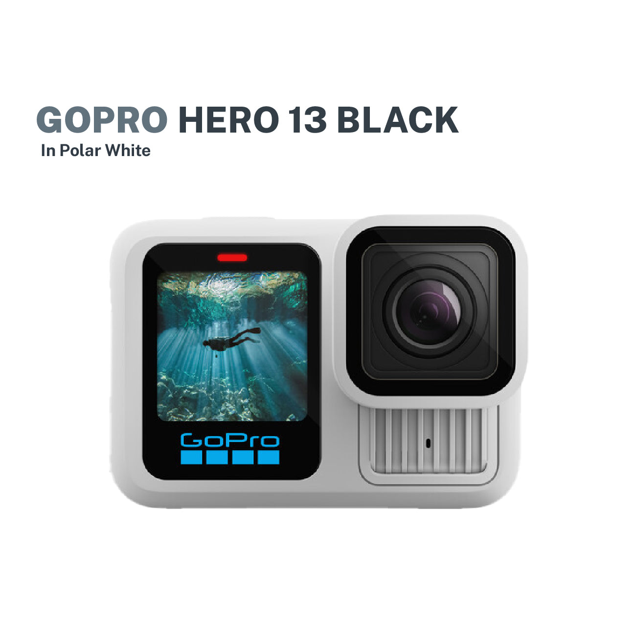 GoPro HERO13 Black in Polar White