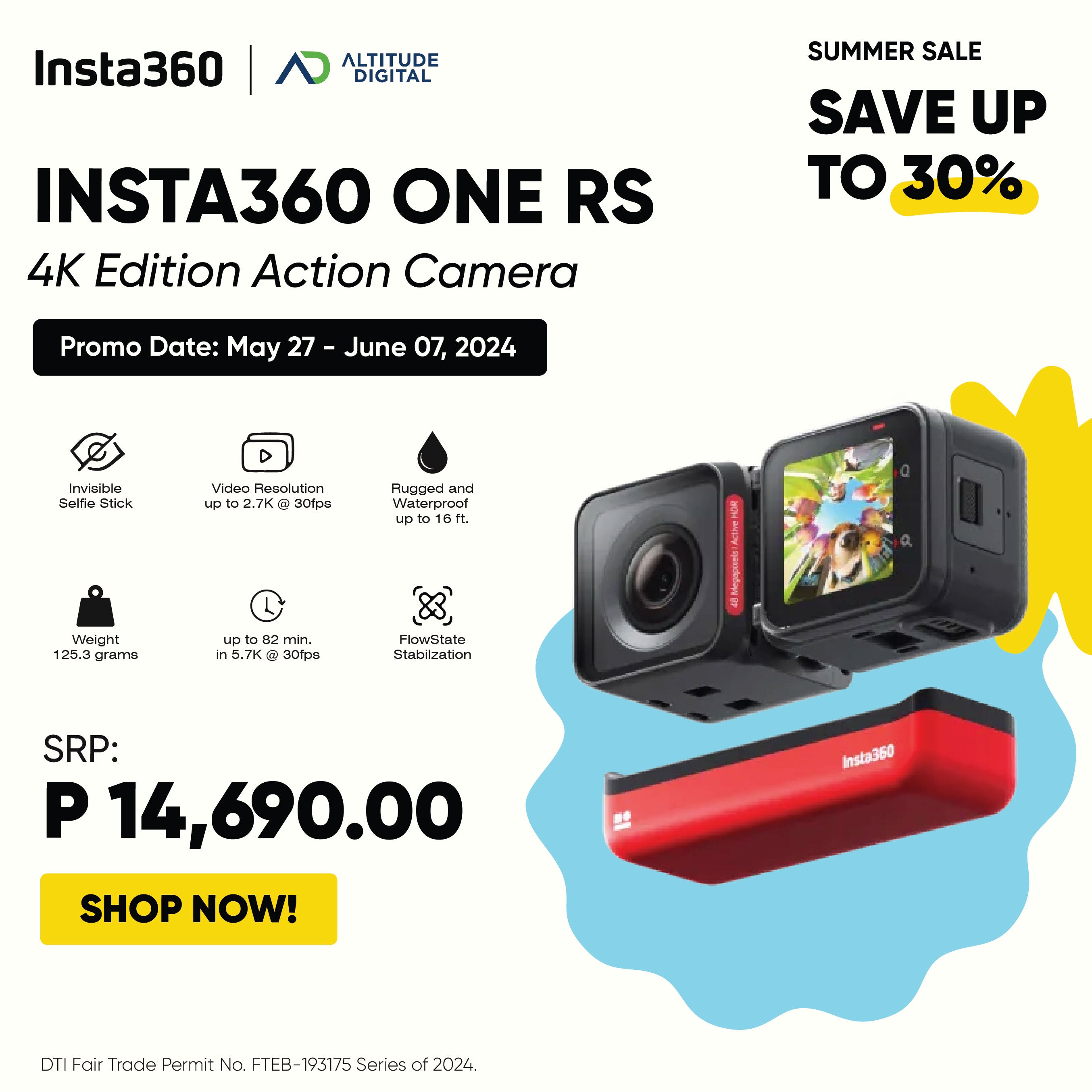 Insta360 One RS 4K Edition