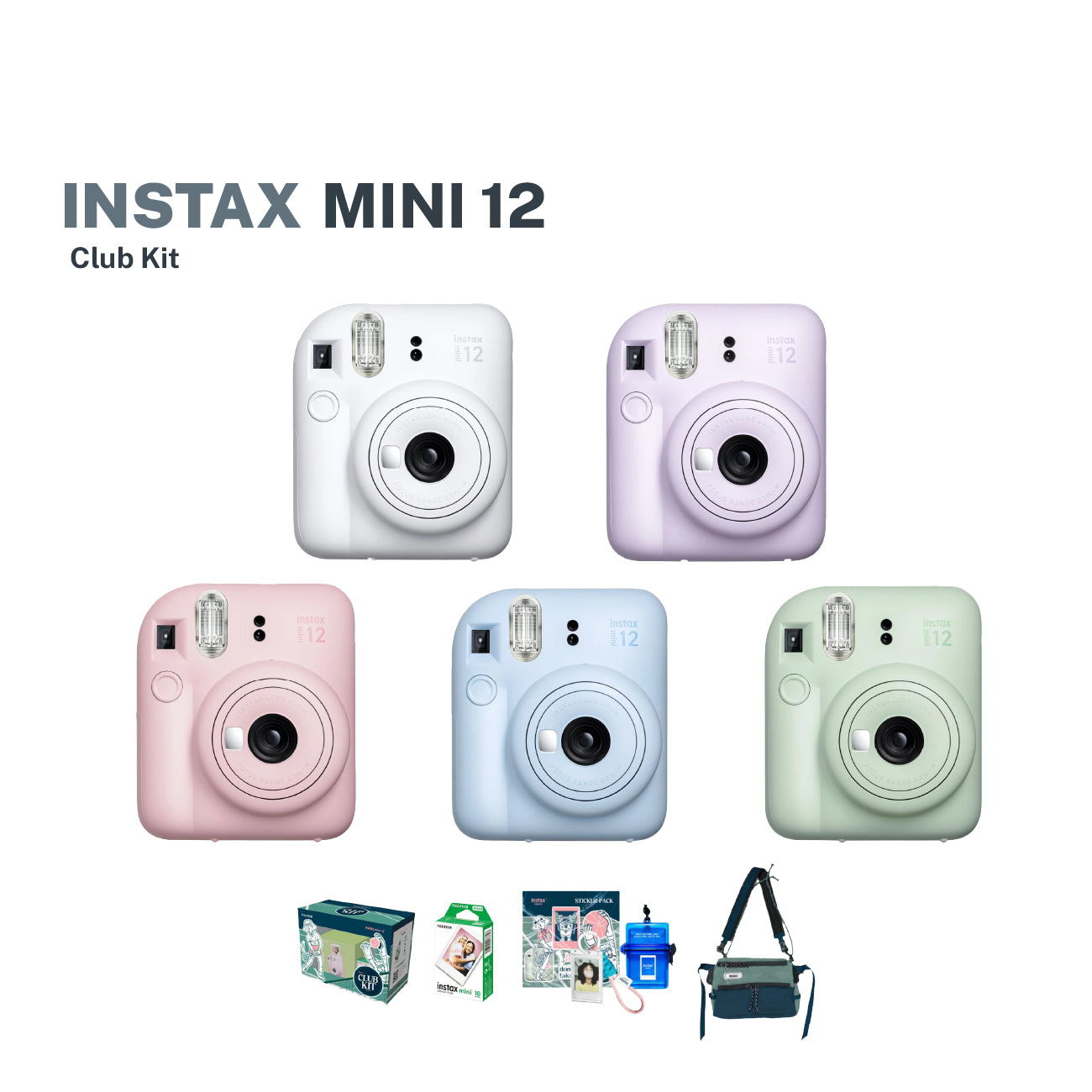 Instax Mini 12 Club Kit