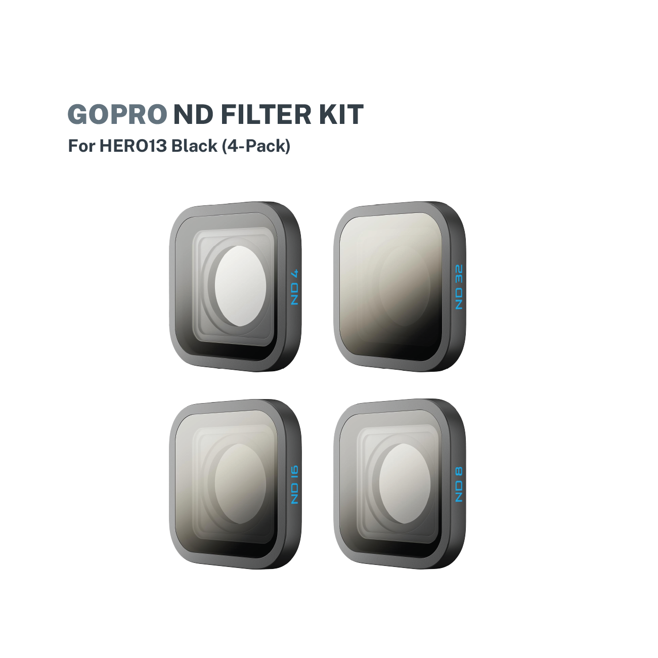 GoPro ND Filter Kit for HERO13 Black (4-Pack)