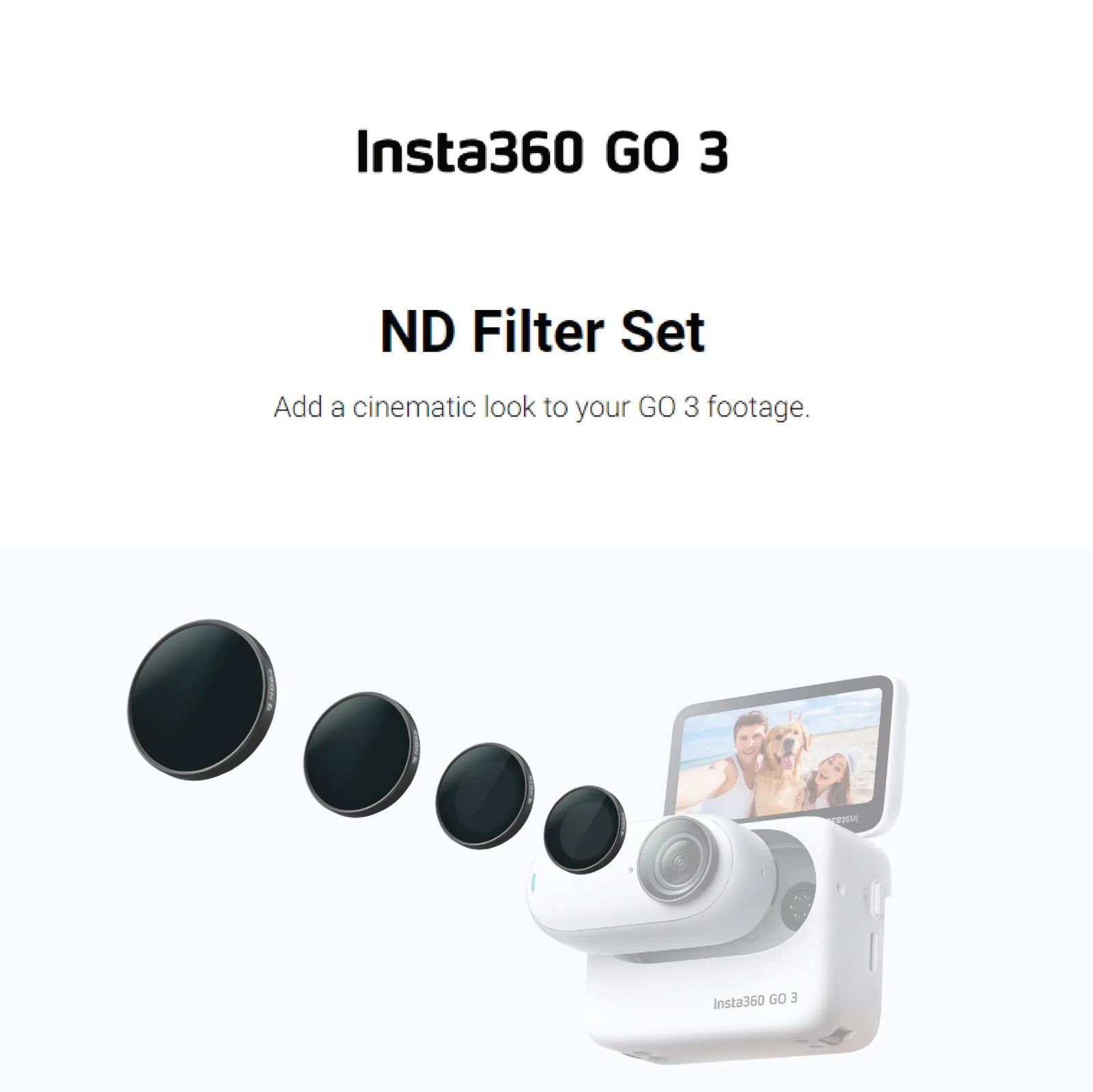 Insta360 GO 3 ND Filter Set