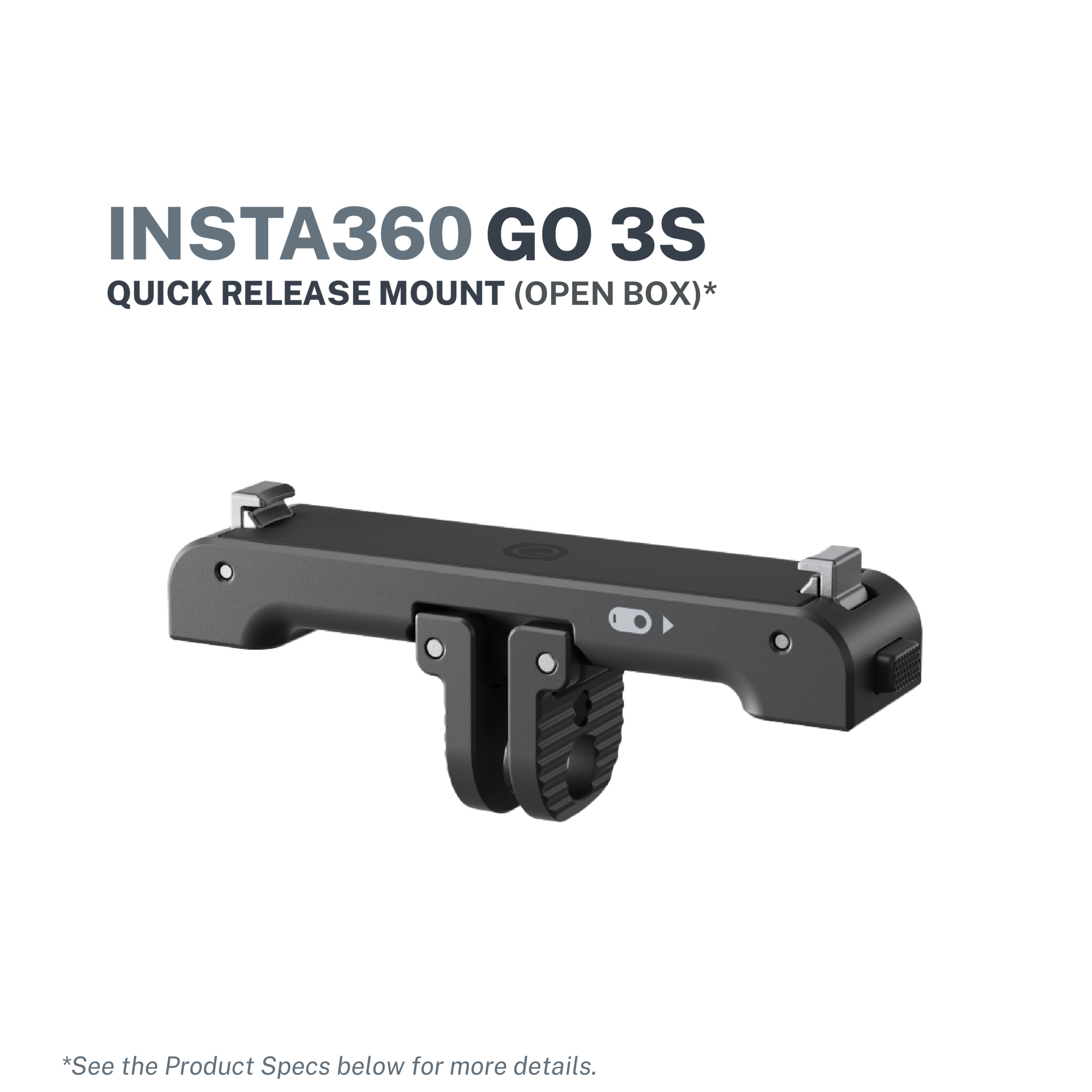 Insta360 GO 3/GO 3S Quick Release Mount (Open Box)