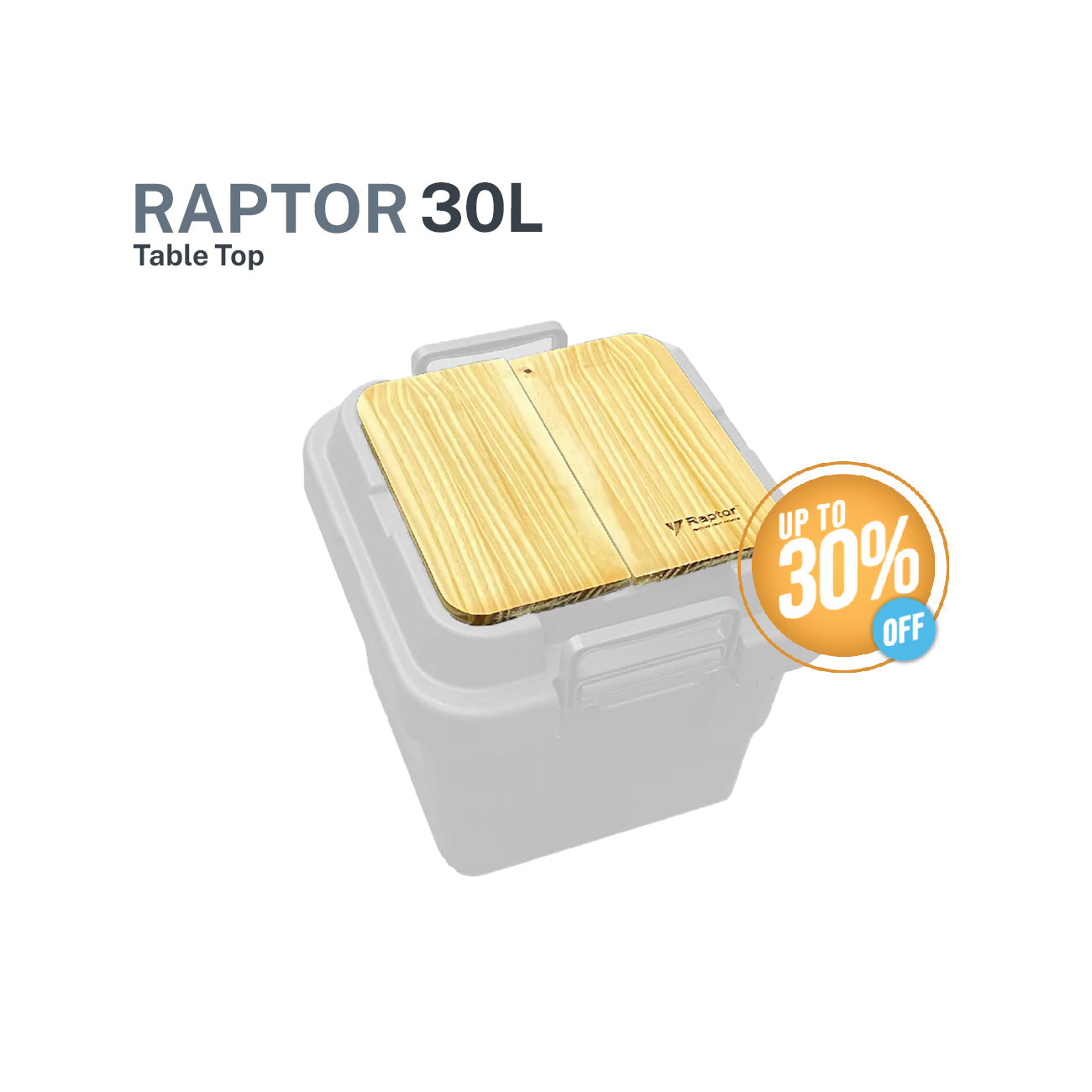 Raptor Storage Rig Box 30 Table Top