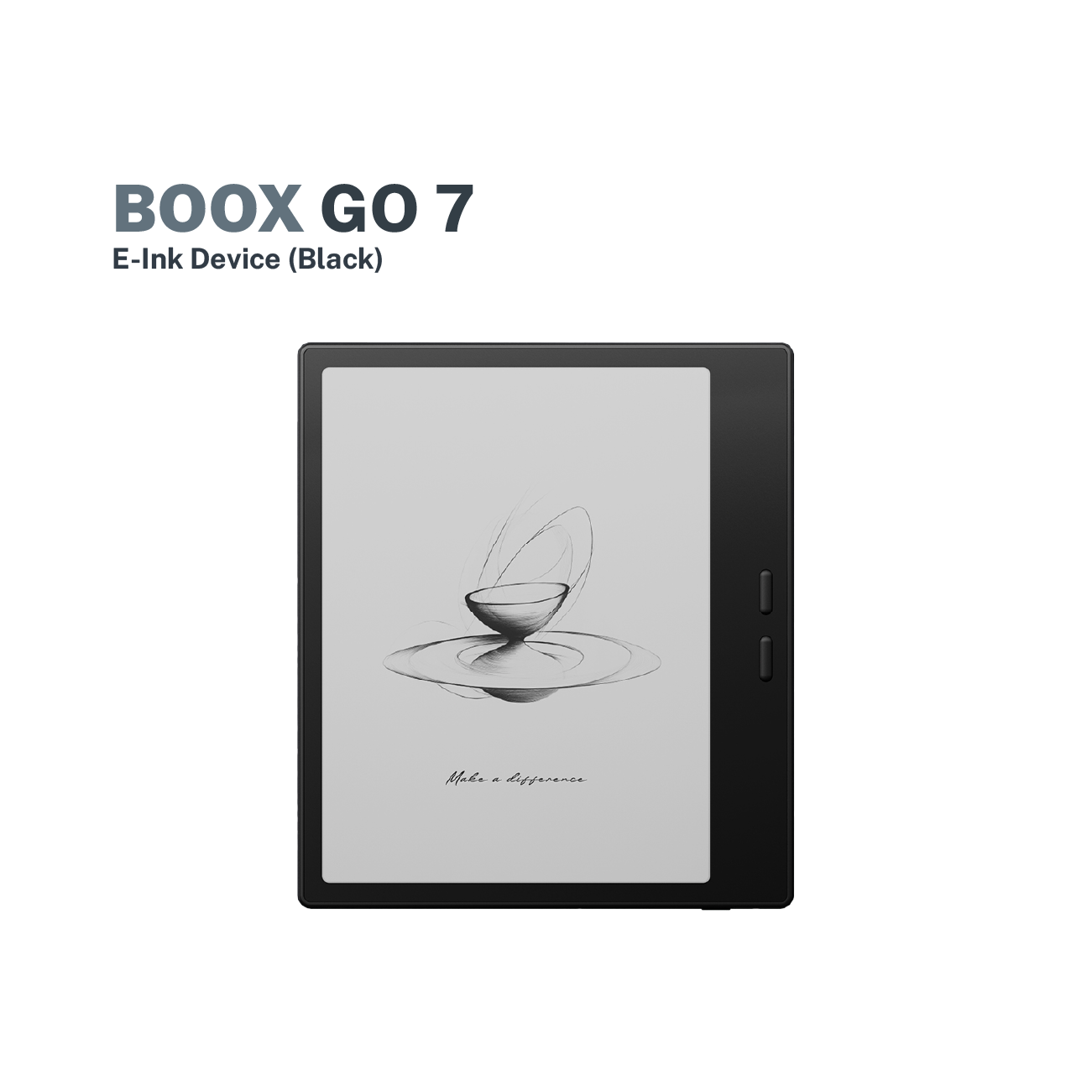 BOOX Go 7 E-ink Device Tablet Black