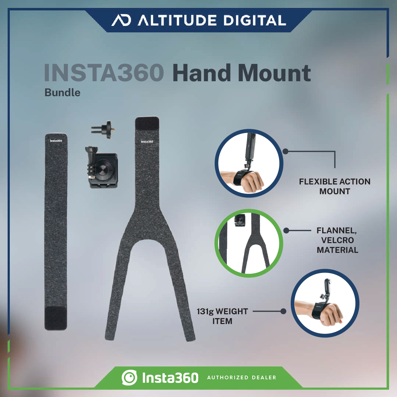 Insta360 Hand Mount Bundle