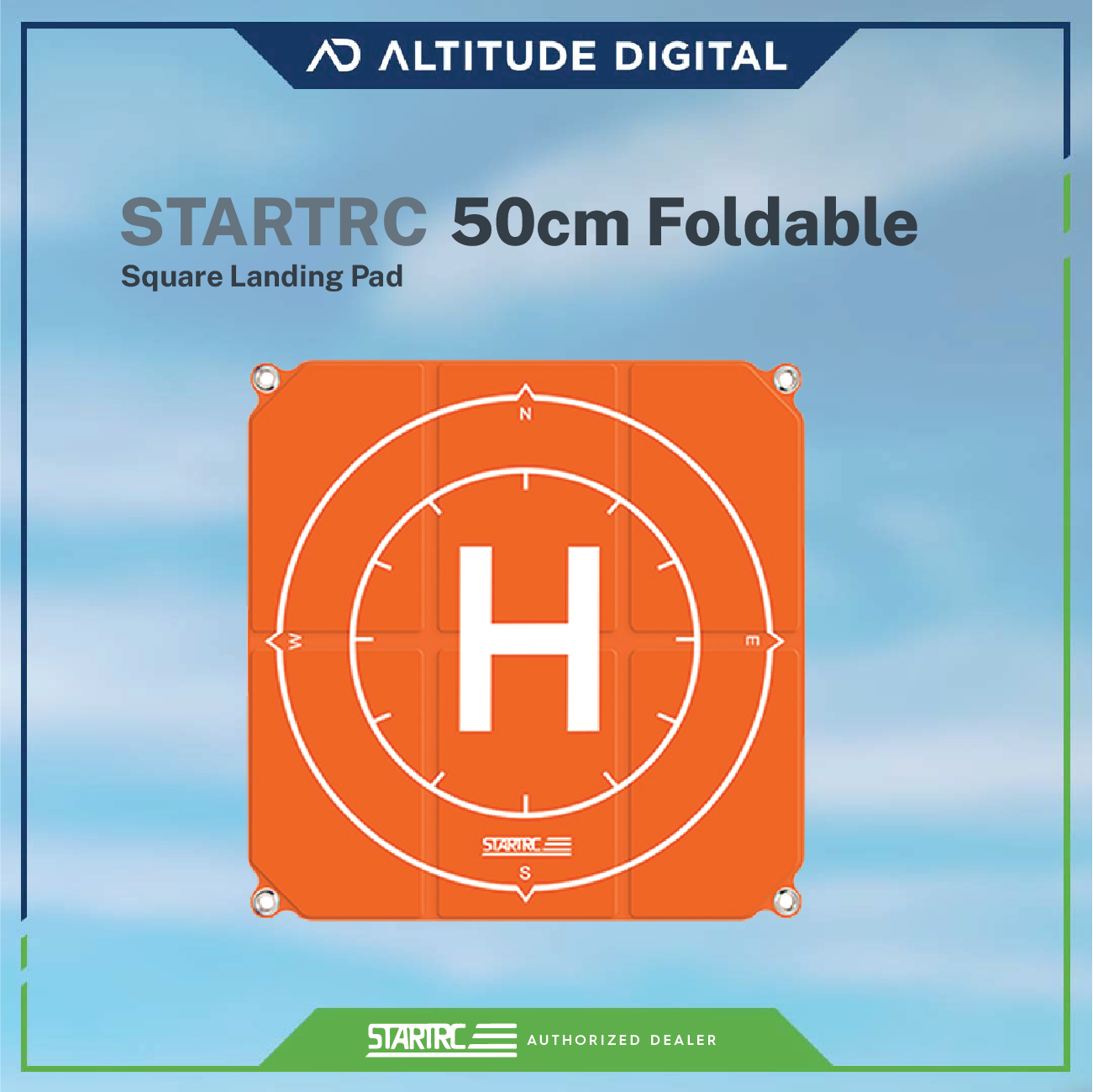 Startrc 50cm Foldable Square Landing Pad