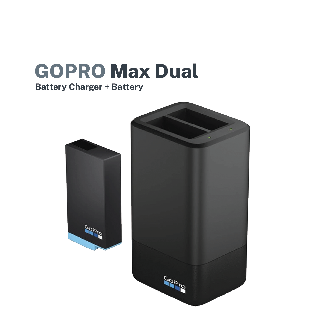 GoPro MAX Dual Battery Charger & Battery - Altitude