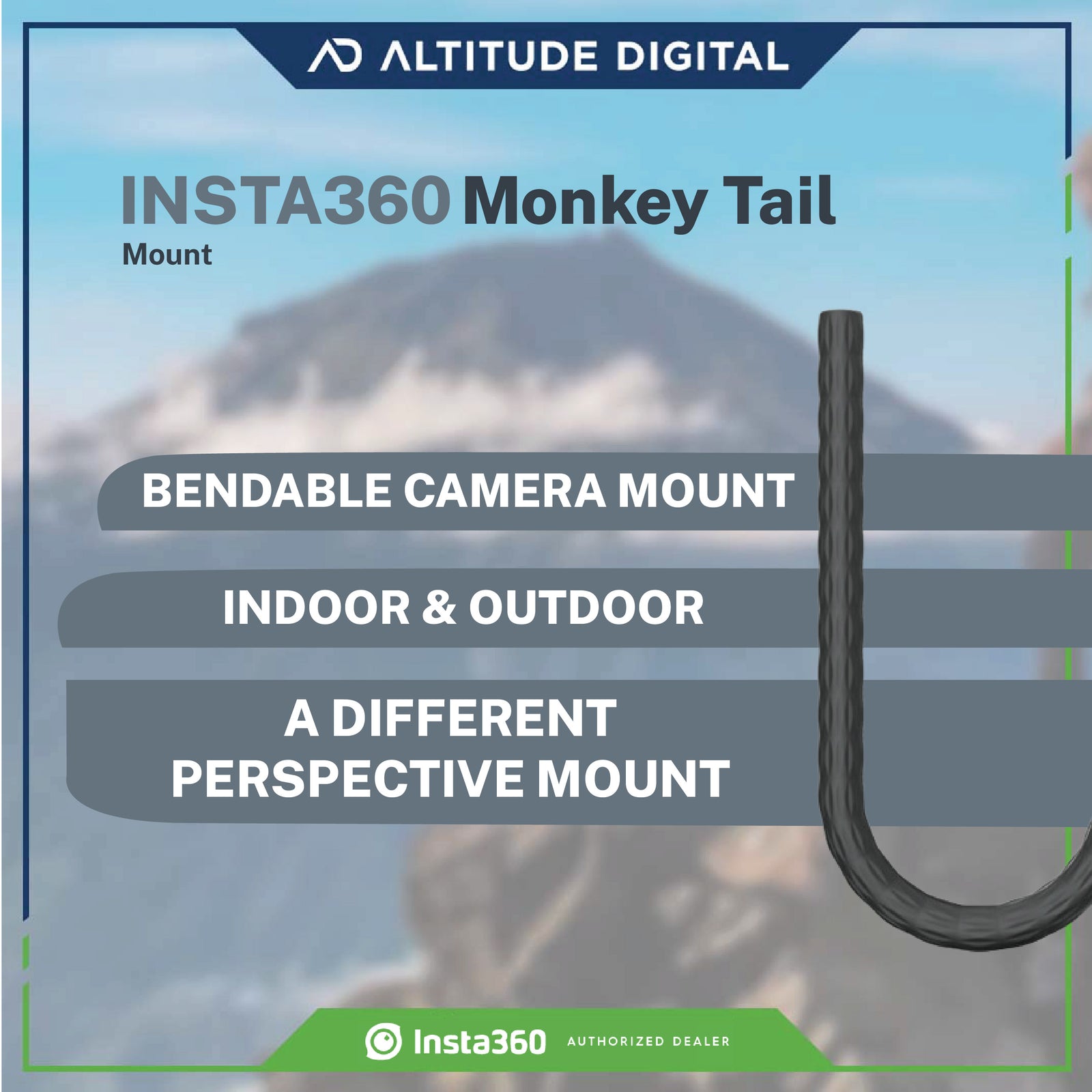Insta360 Monkey Tail Mount