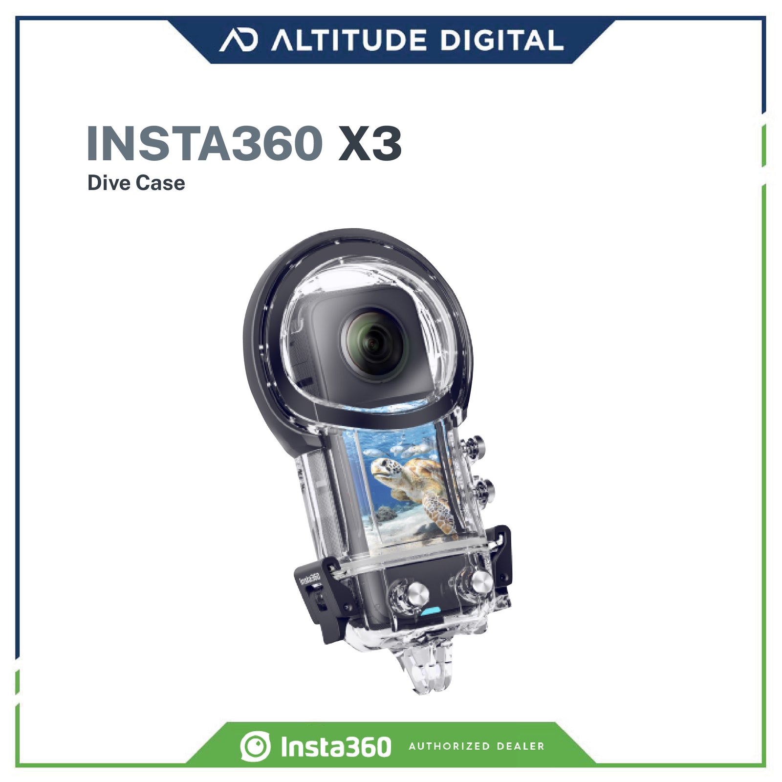 Insta360 X3 Dive Case l Explore Underwater with Confidence