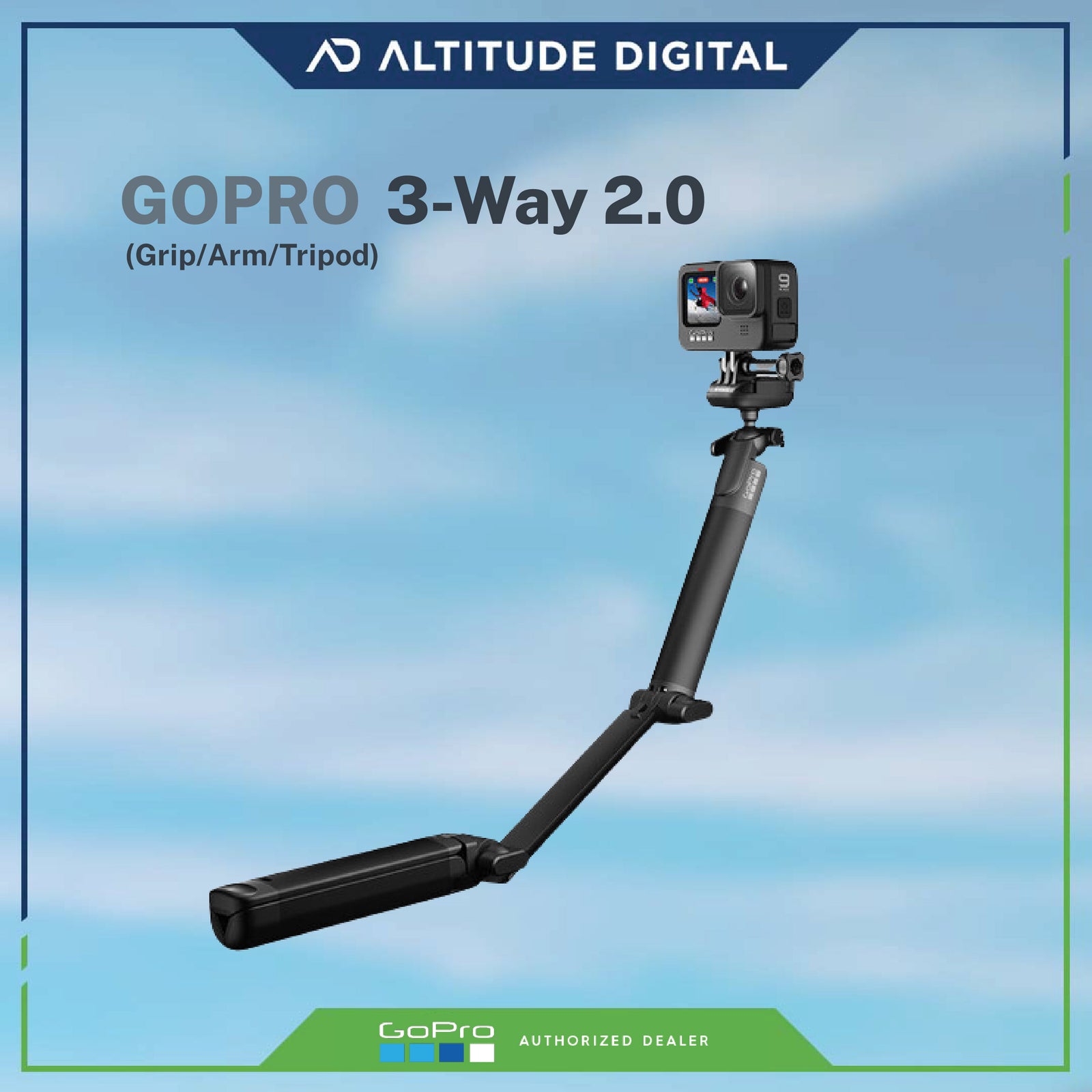 GoPro 3-Way 2.0 (Grip/Arm/Tripod)