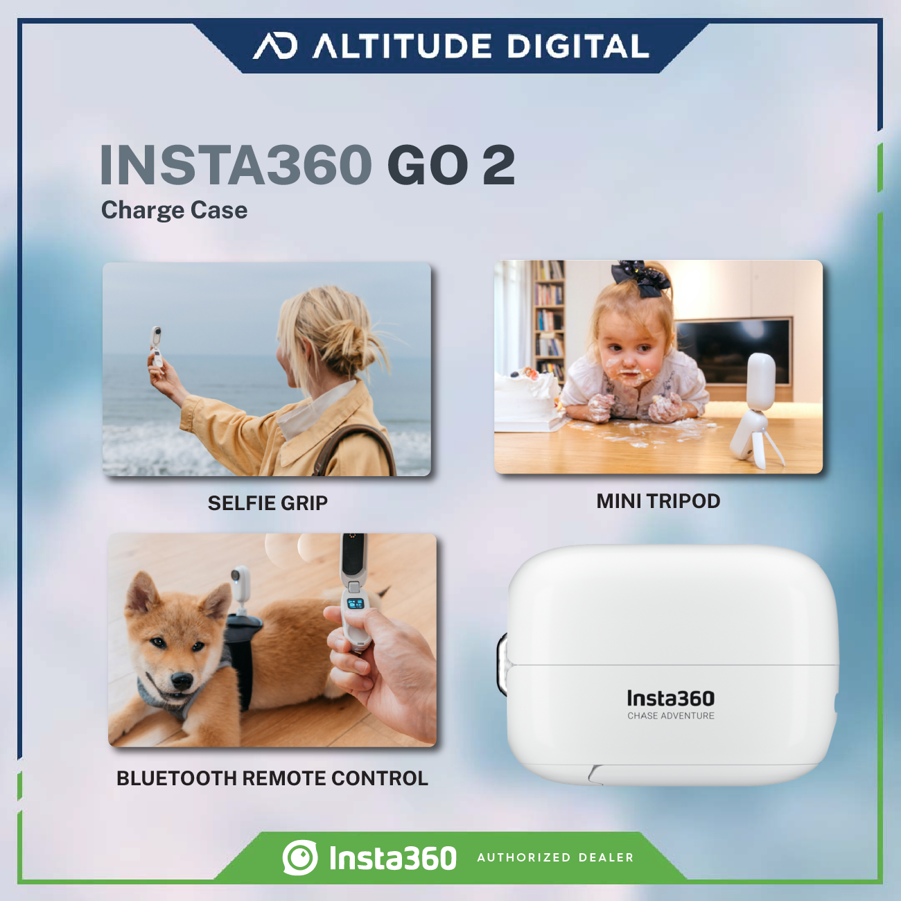 Insta360 GO 2 Charge Case - Power On The Go