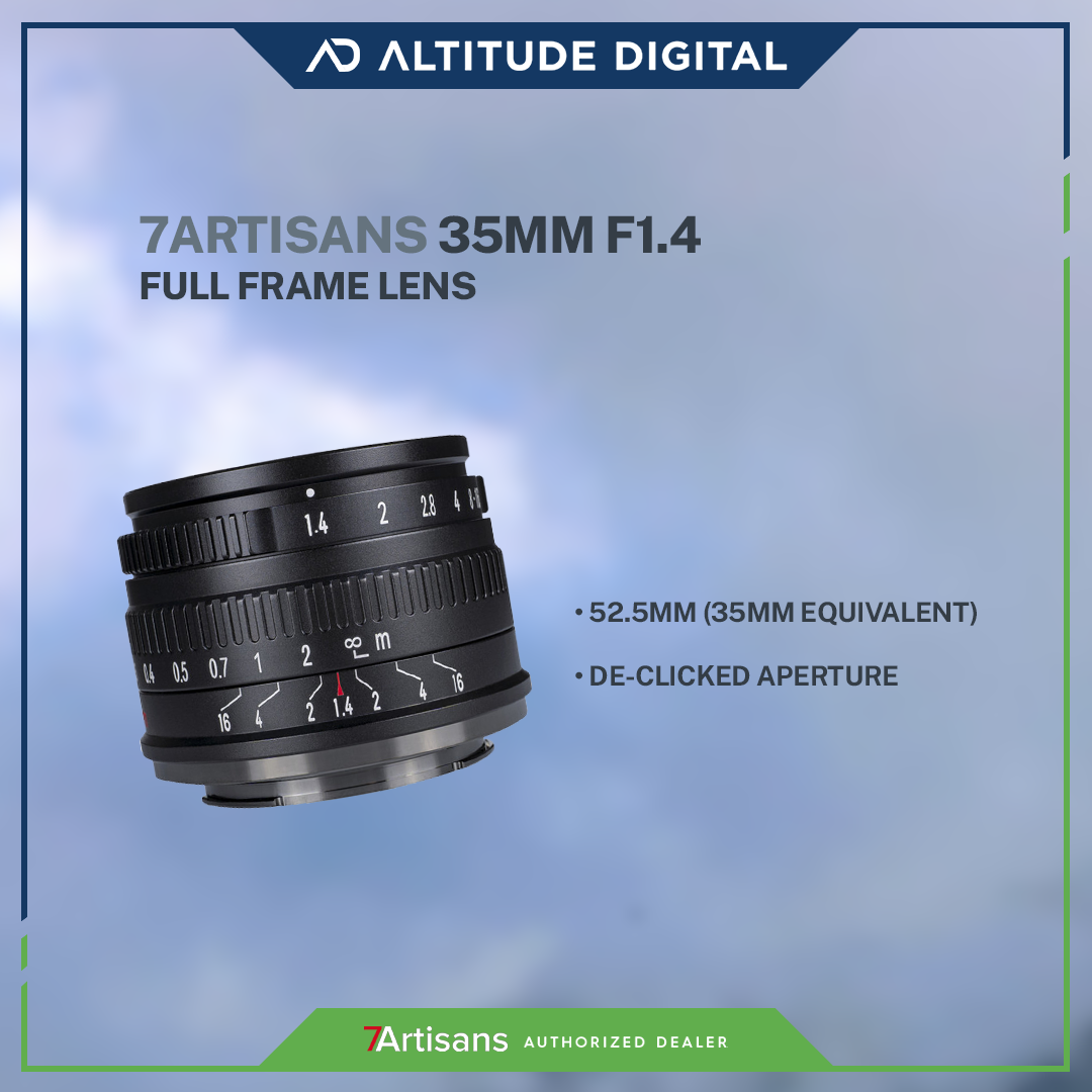 7Artisans 35mm f1.4 Full Frame Lens