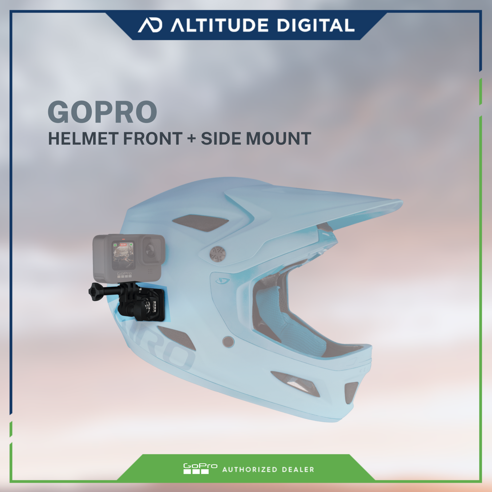GoPro Helmet Front + Side Mount